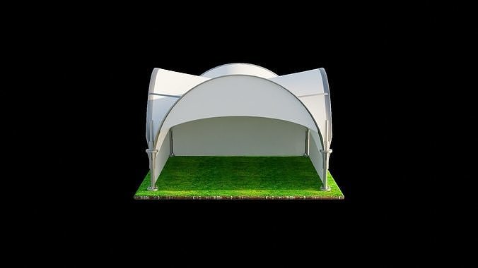 ARCH TENT 3D model | CGTrader