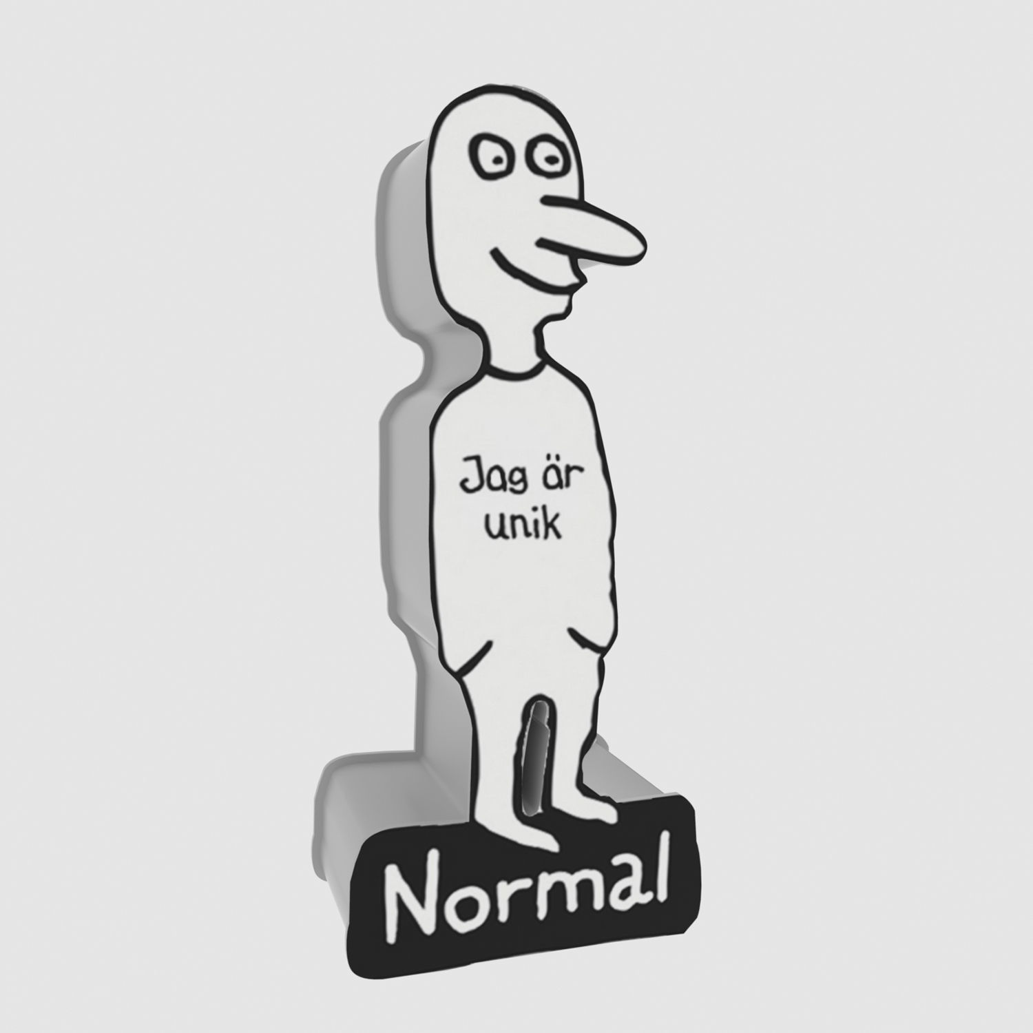 Normal Store streetsign 3D model | CGTrader