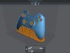 Xbox One controller wooden style faceplates 3D model 3D printable ...