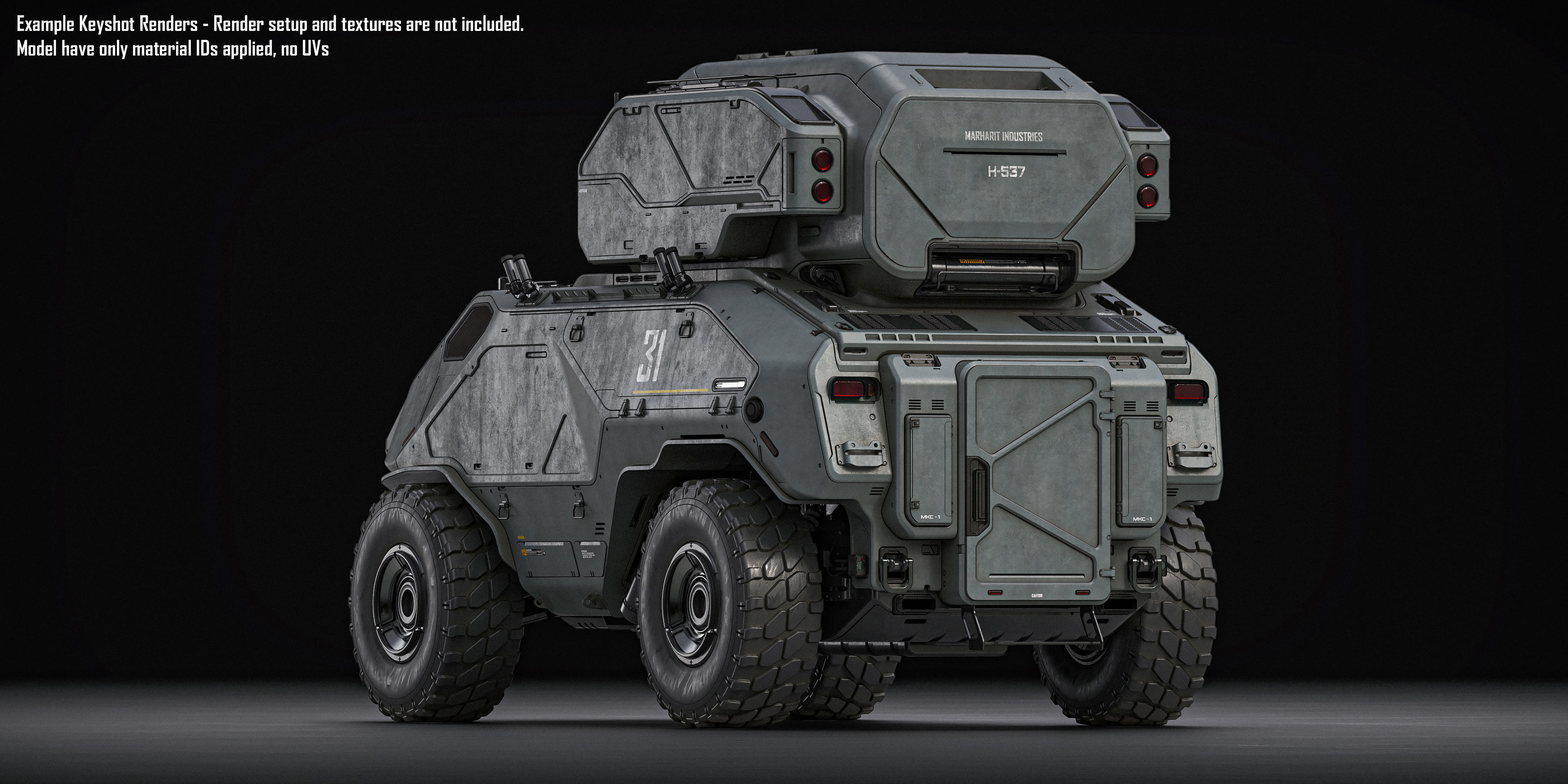 Armored Vehicle 3D model | CGTrader