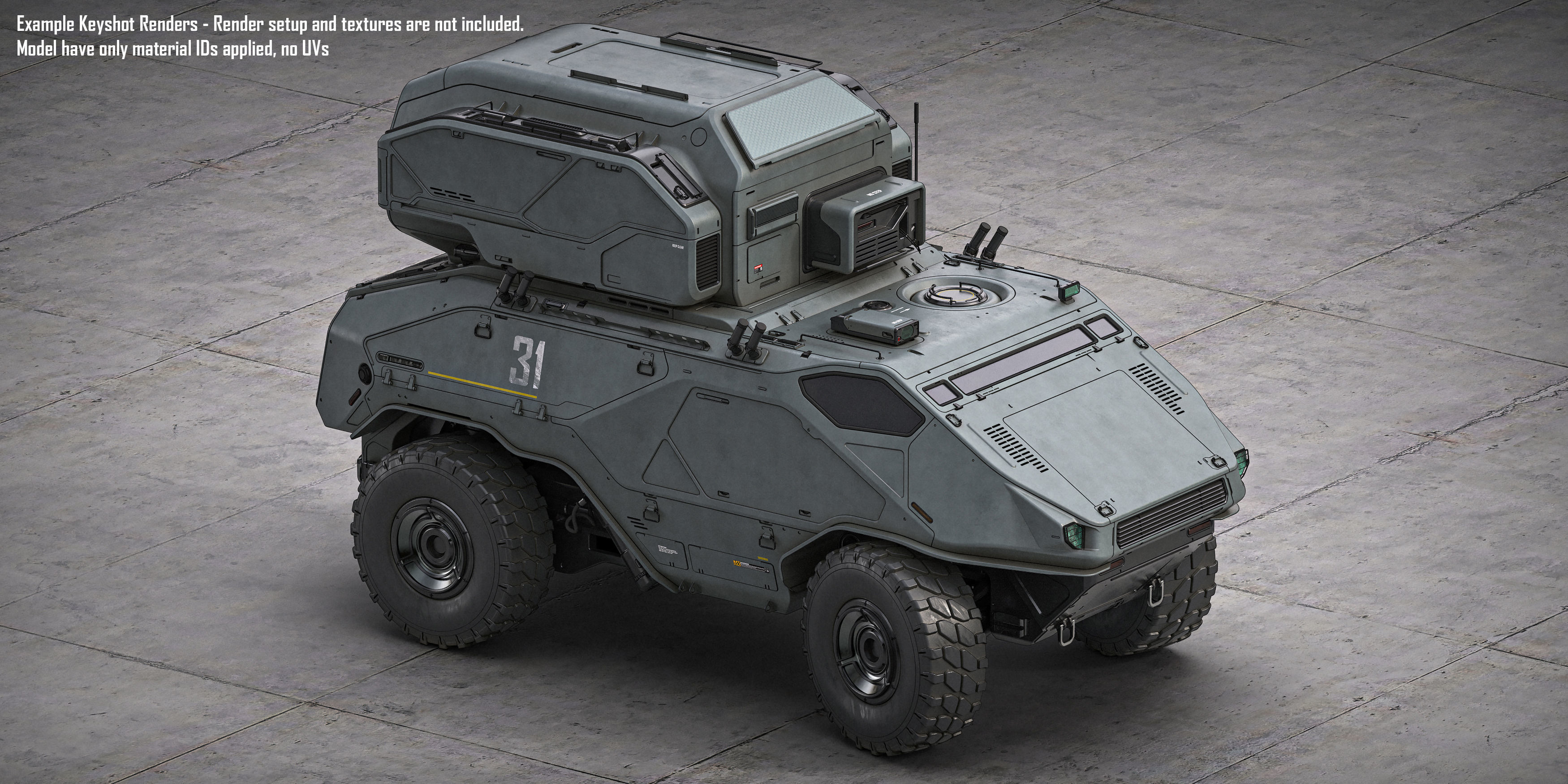 Armored Vehicle 3D model | CGTrader