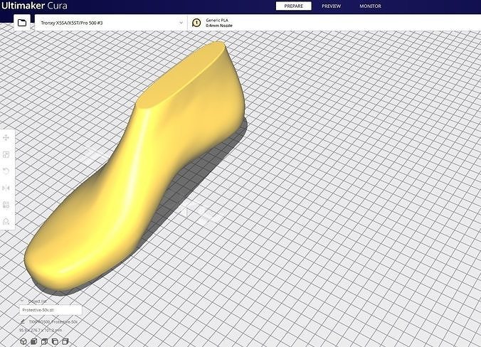 Shoes Lasts - Protective 3D print model 3D model | CGTrader