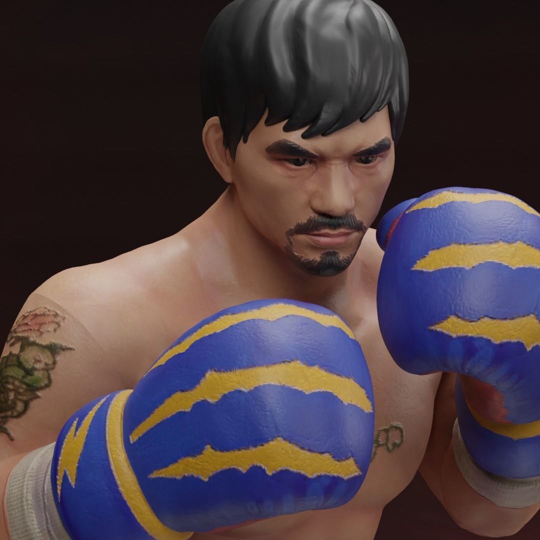MANNY PACQUIAO SKIN PAQUITO MOBILE LEGENDS 3D STL 3D model 3D printable ...