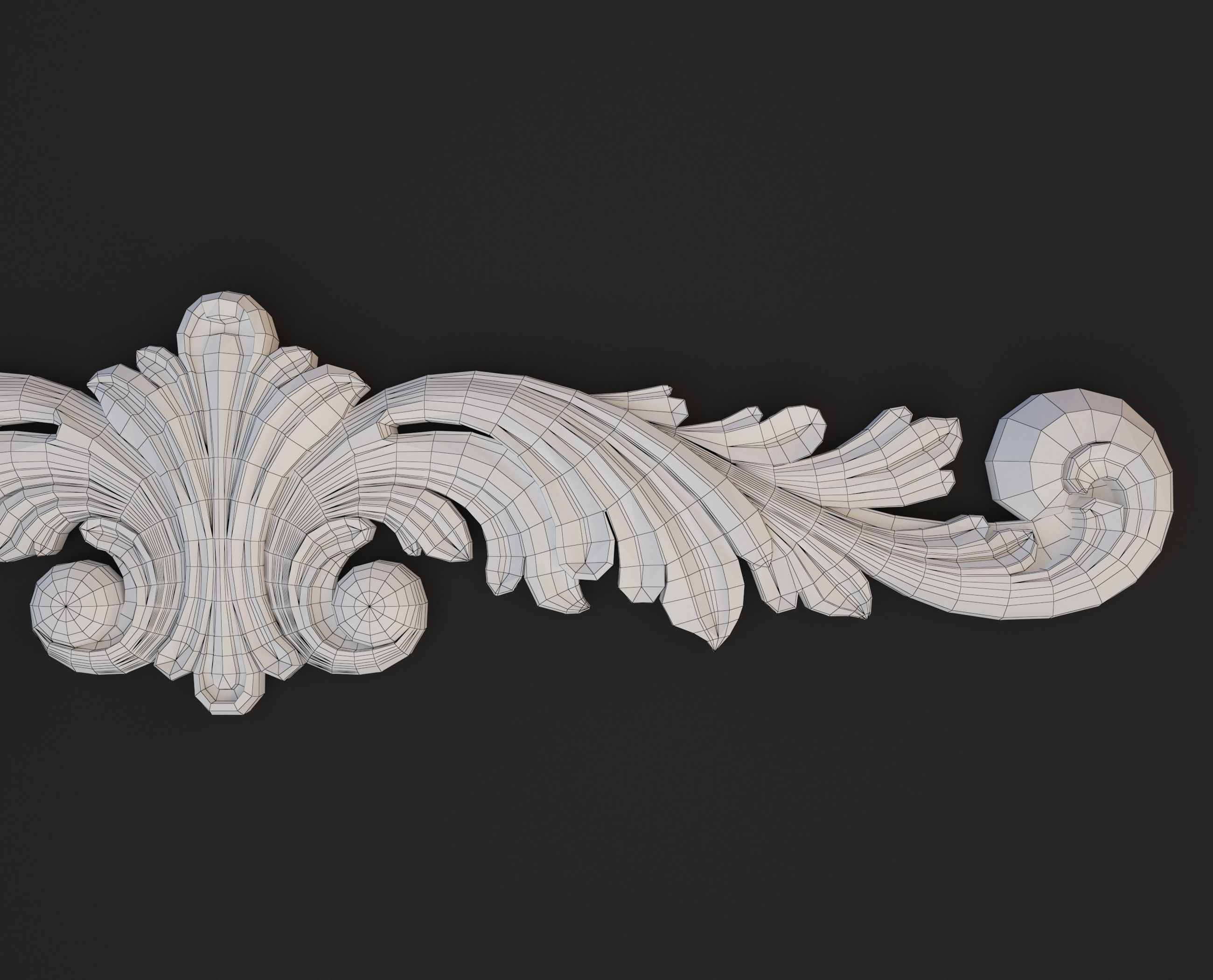 3D model Corona decor for cnc VR / AR / low-poly | CGTrader