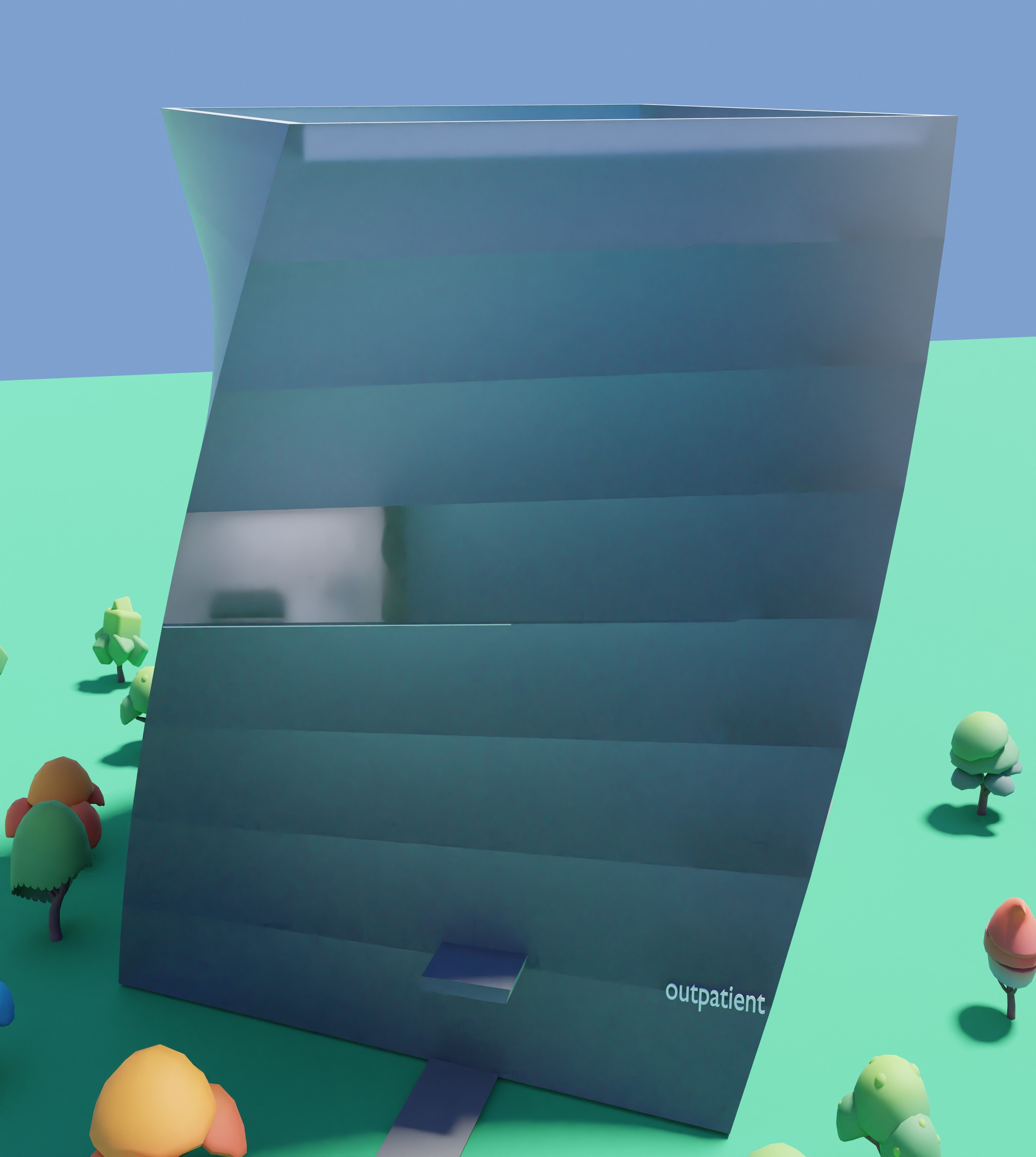 3D model A beautiful Low poly Virtual City for Games and Websites VR ...