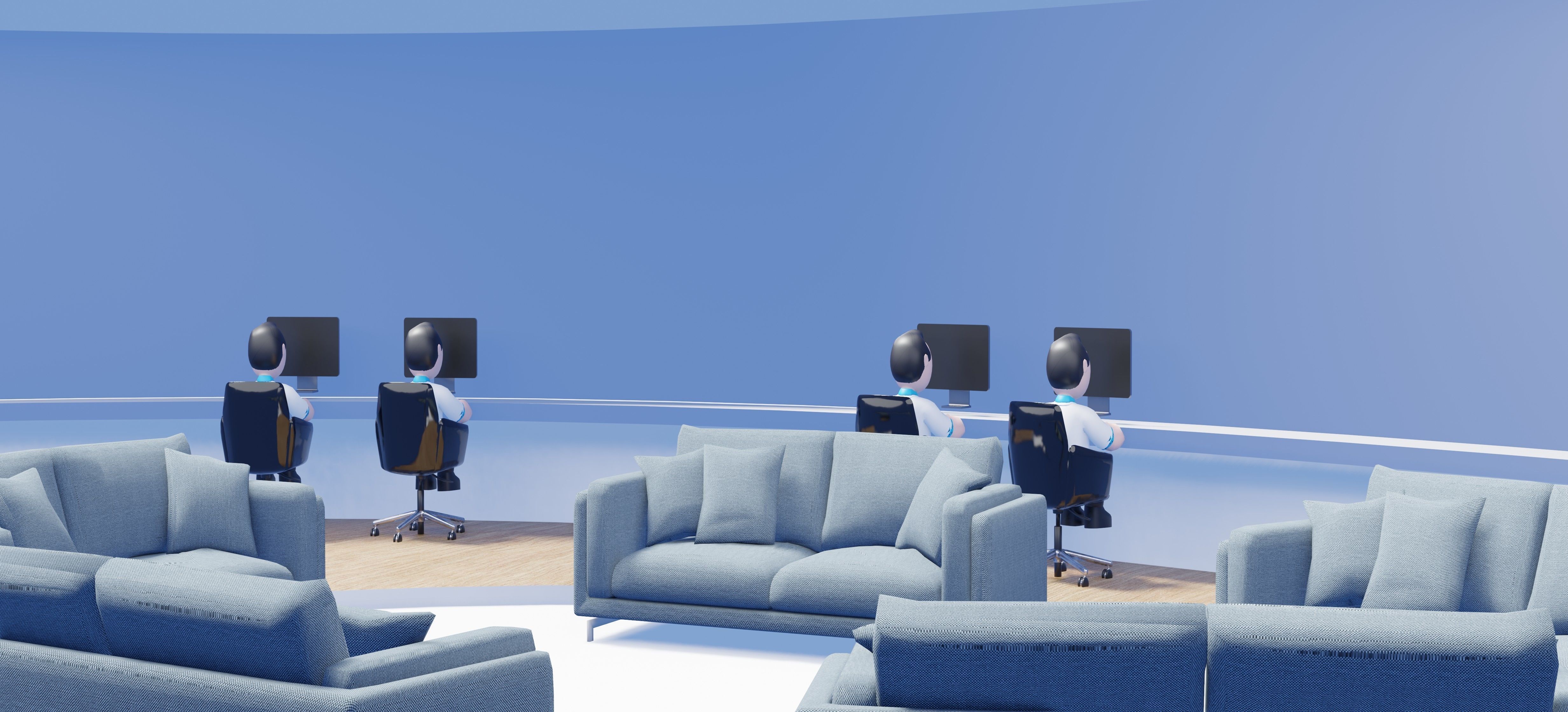 3D model A beautiful Low poly Virtual City for Games and Websites VR ...