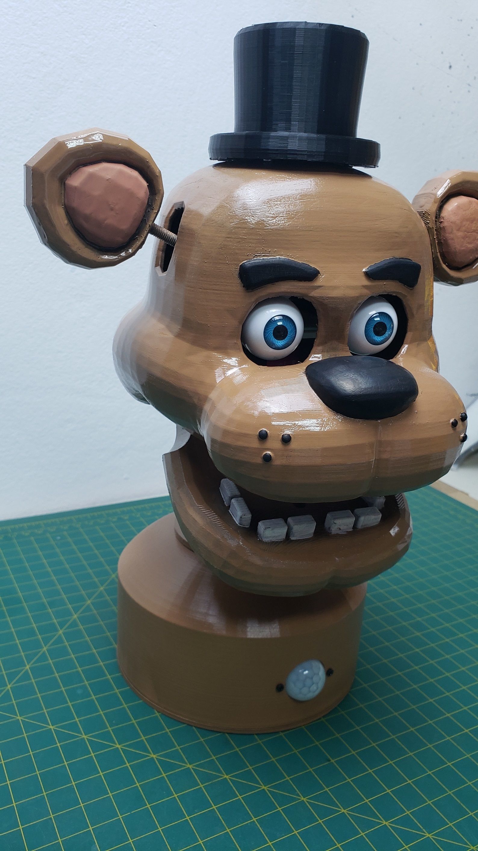 DIY FNAF Animatronic Freddy head 3D model | CGTrader