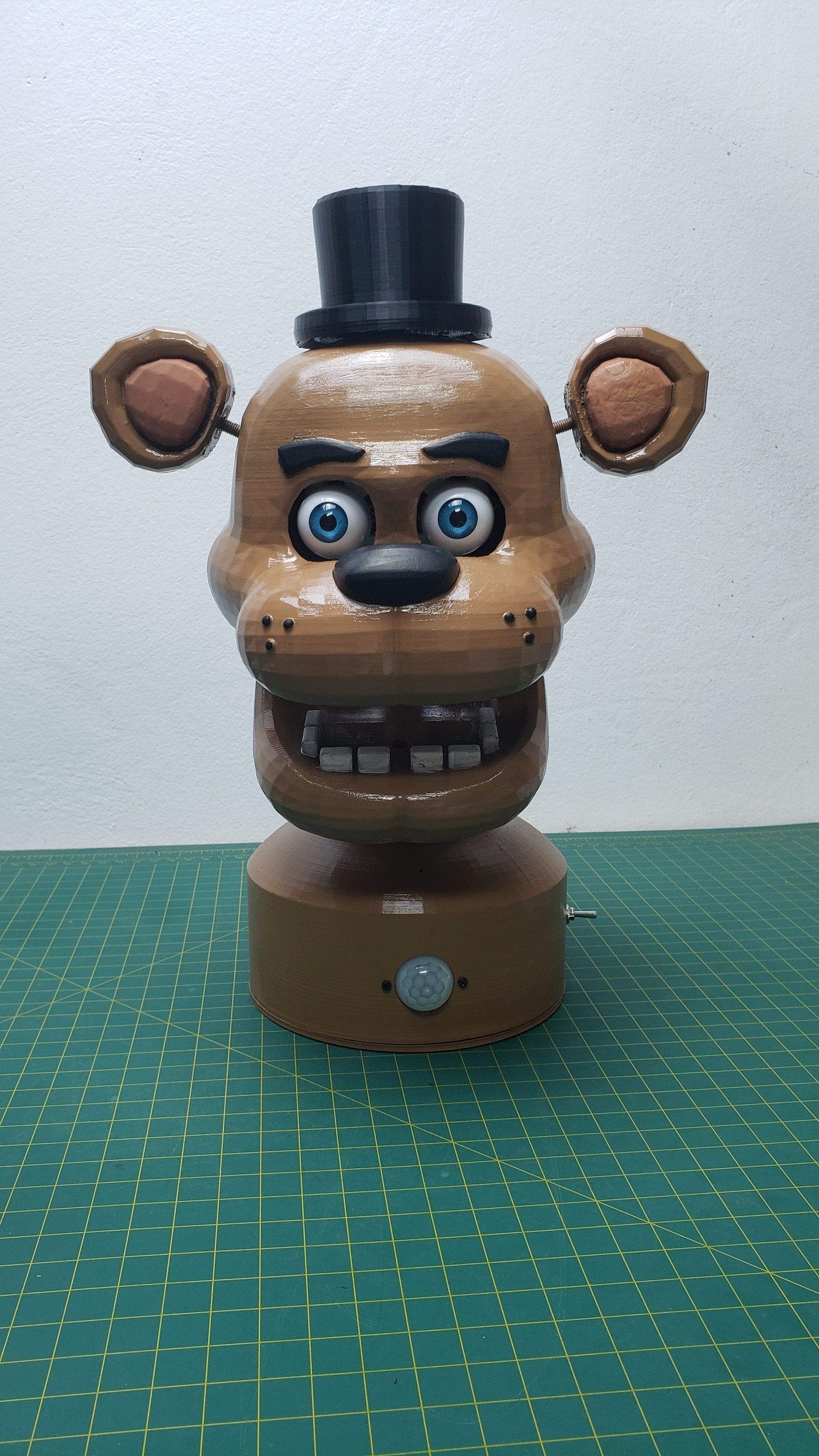 DIY FNAF Animatronic Freddy head 3D model | CGTrader