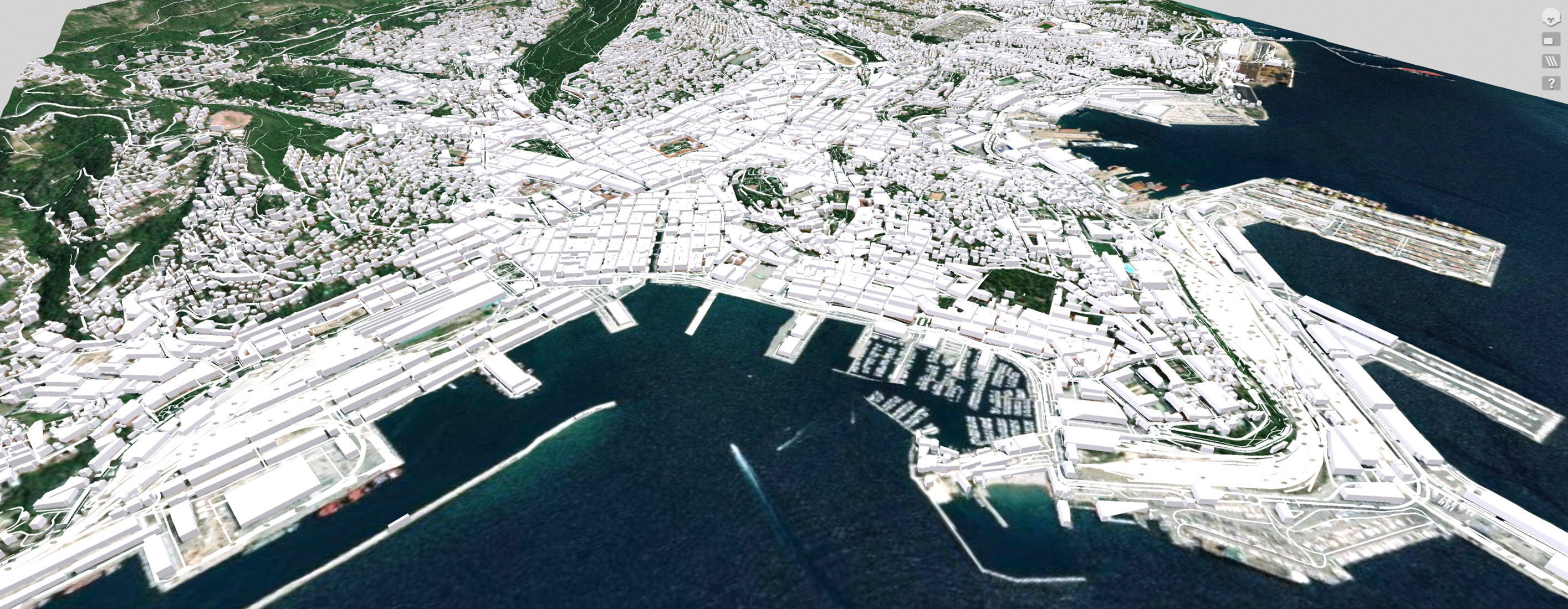 Cityscape Trieste Italy 3D model | CGTrader