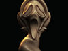 GhostFace Munch Scream 3D model 3D printable | CGTrader