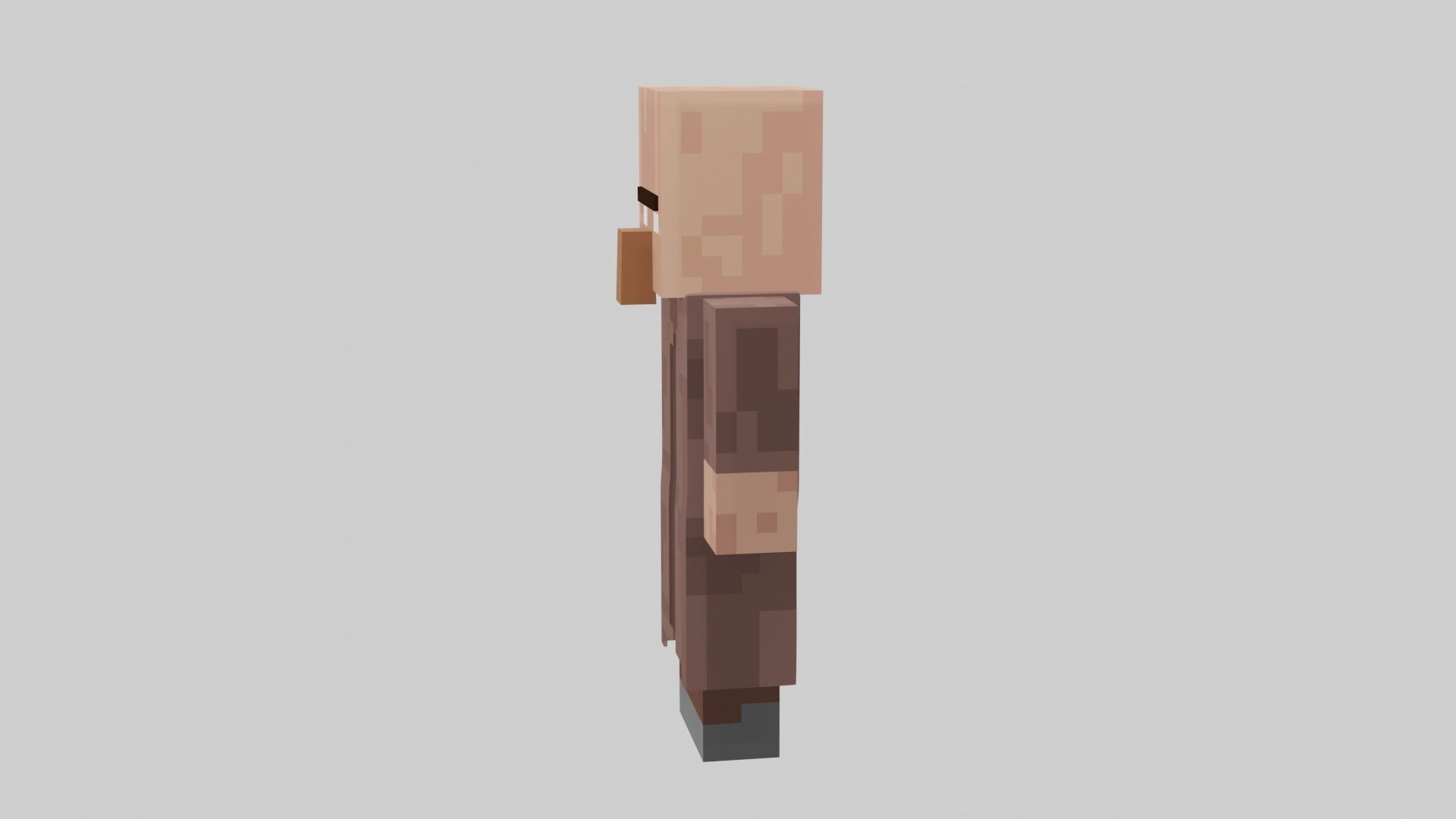 3D model Minecraft Villager VR / AR / low-poly | CGTrader