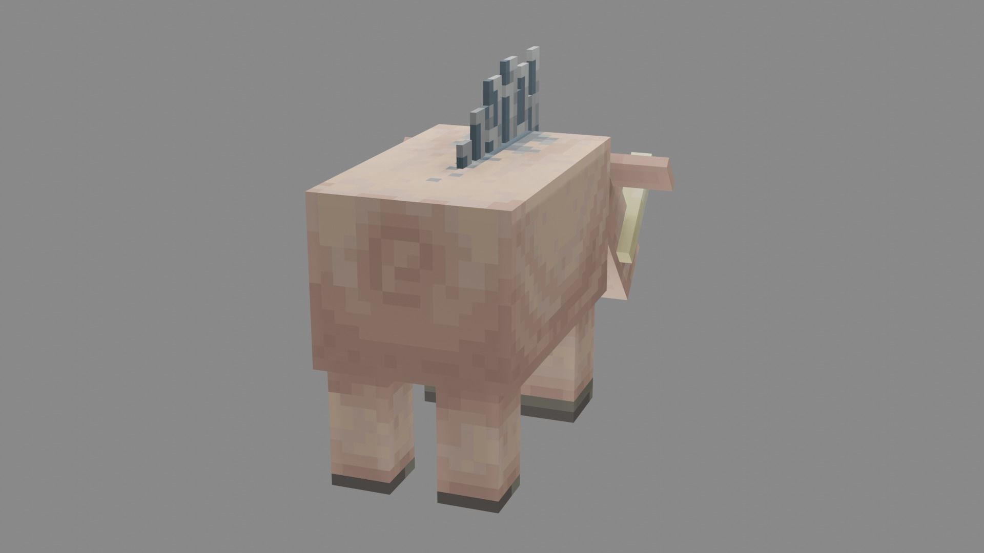 3D model Minecraft Hoglin VR / AR / low-poly | CGTrader