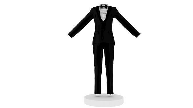 3D model Tuxedo male VR / AR / low-poly | CGTrader