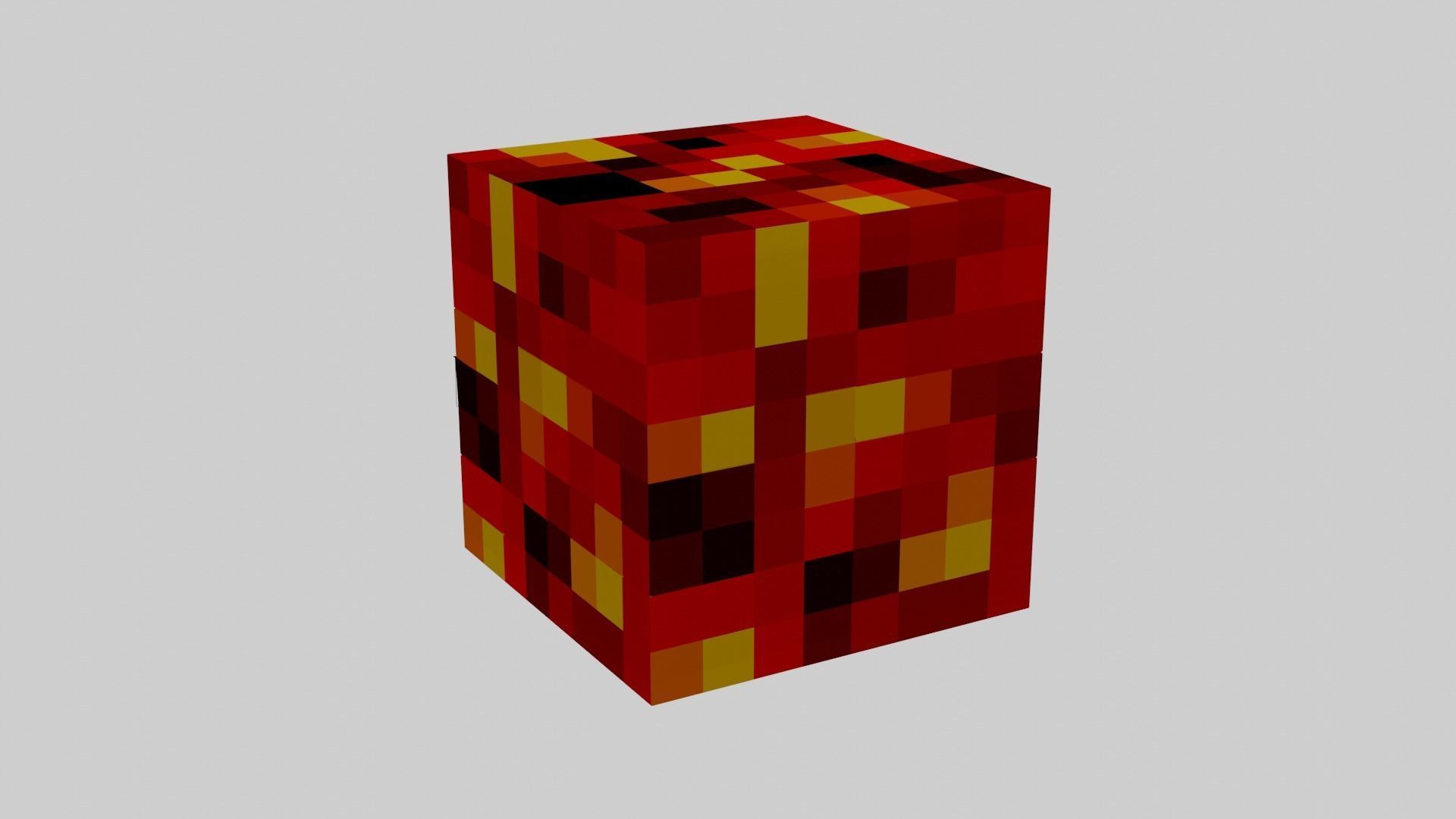 3D model Minecraft Magma Cube VR / AR / low-poly | CGTrader