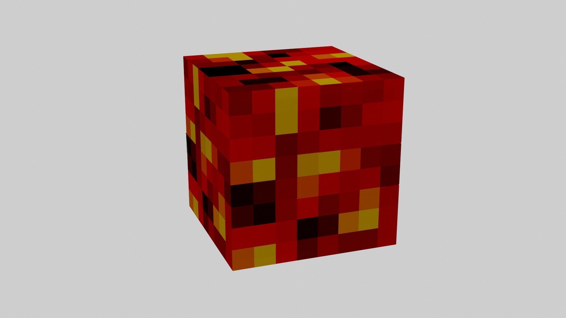 3D model Minecraft Magma Cube VR / AR / low-poly | CGTrader