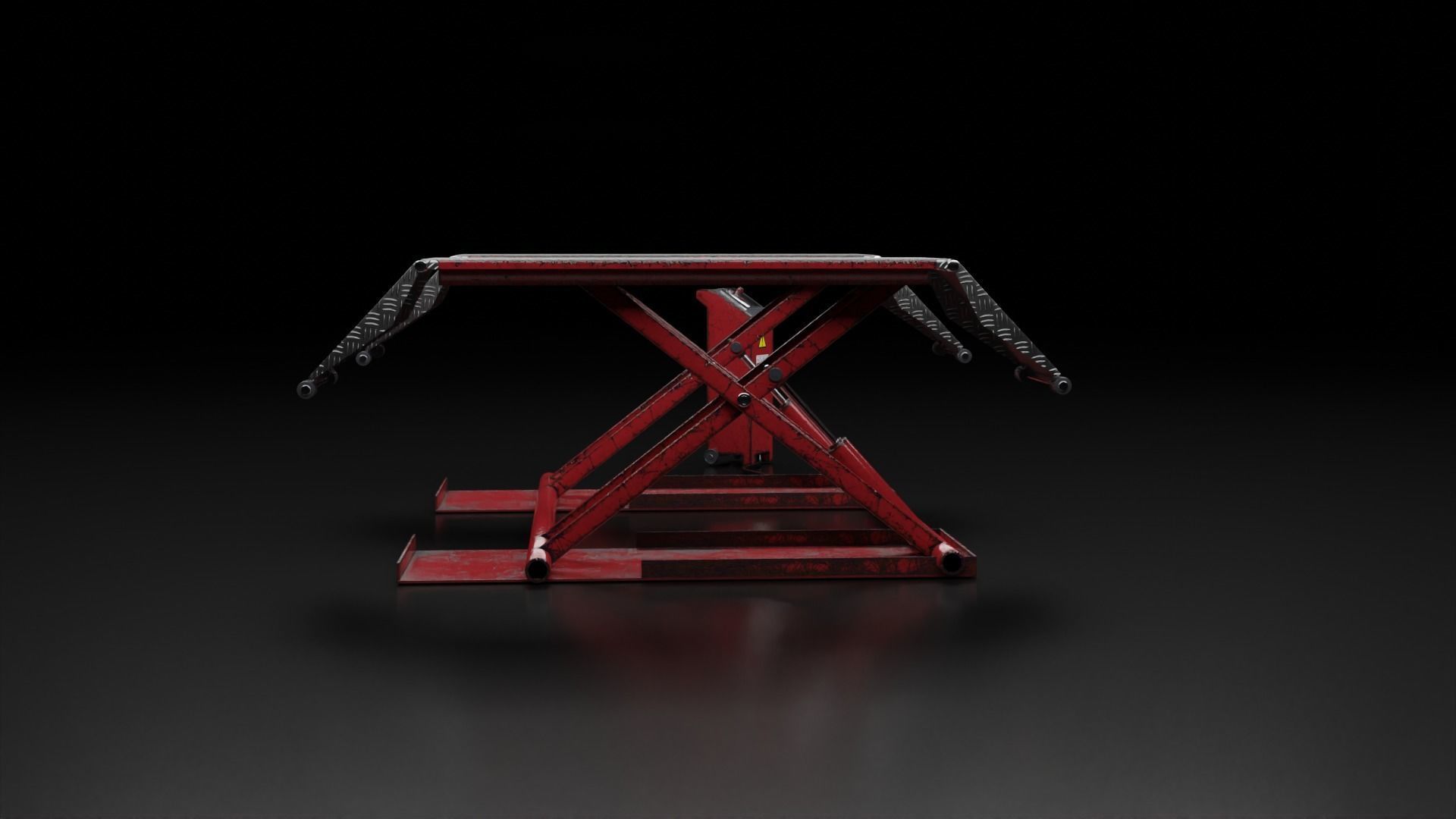 3D model Vehicle Lifter VR / AR / low-poly | CGTrader