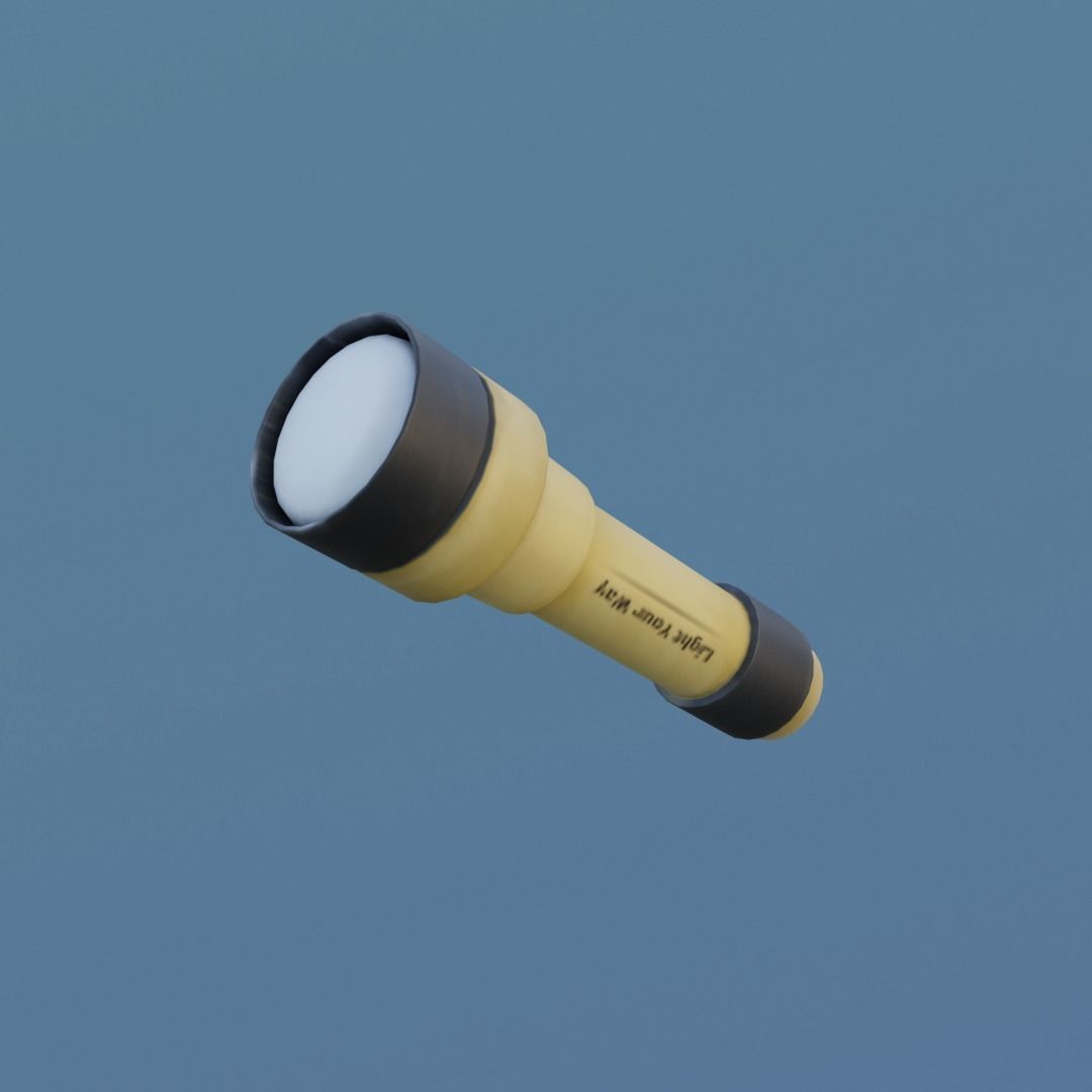 Flashlight 3D Assets - Props 3D model | CGTrader