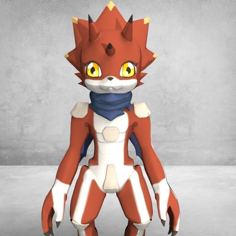 Digimon Ghost Game BetelGammamon 3D model 3D printable | CGTrader