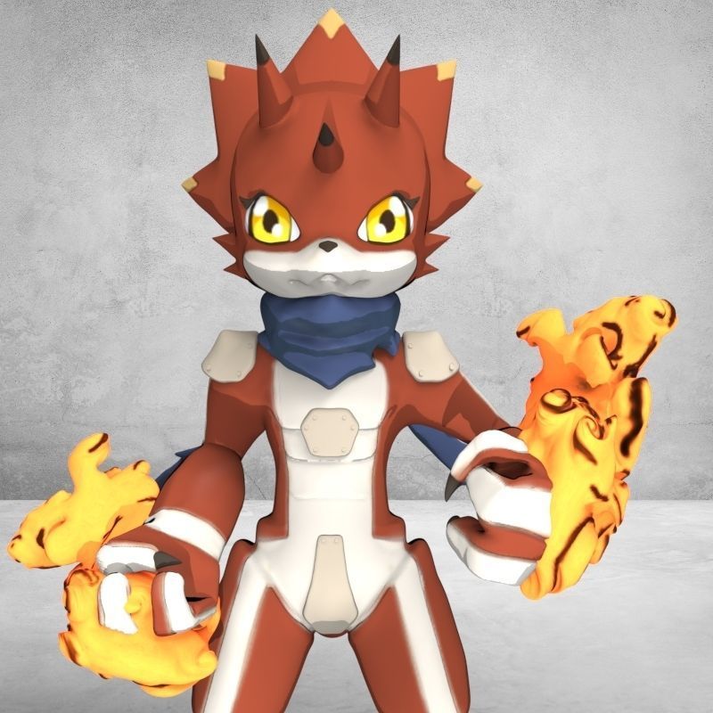 Digimon Ghost Game BetelGammamon 3D model 3D printable | CGTrader