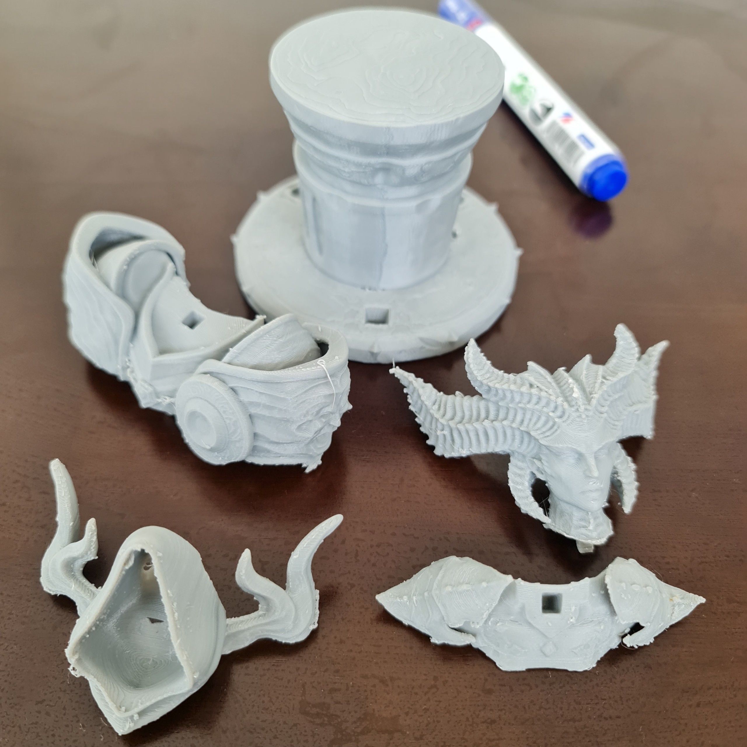 Diablo Lilith and Inarius 3D printing model 3D model 3D printable ...