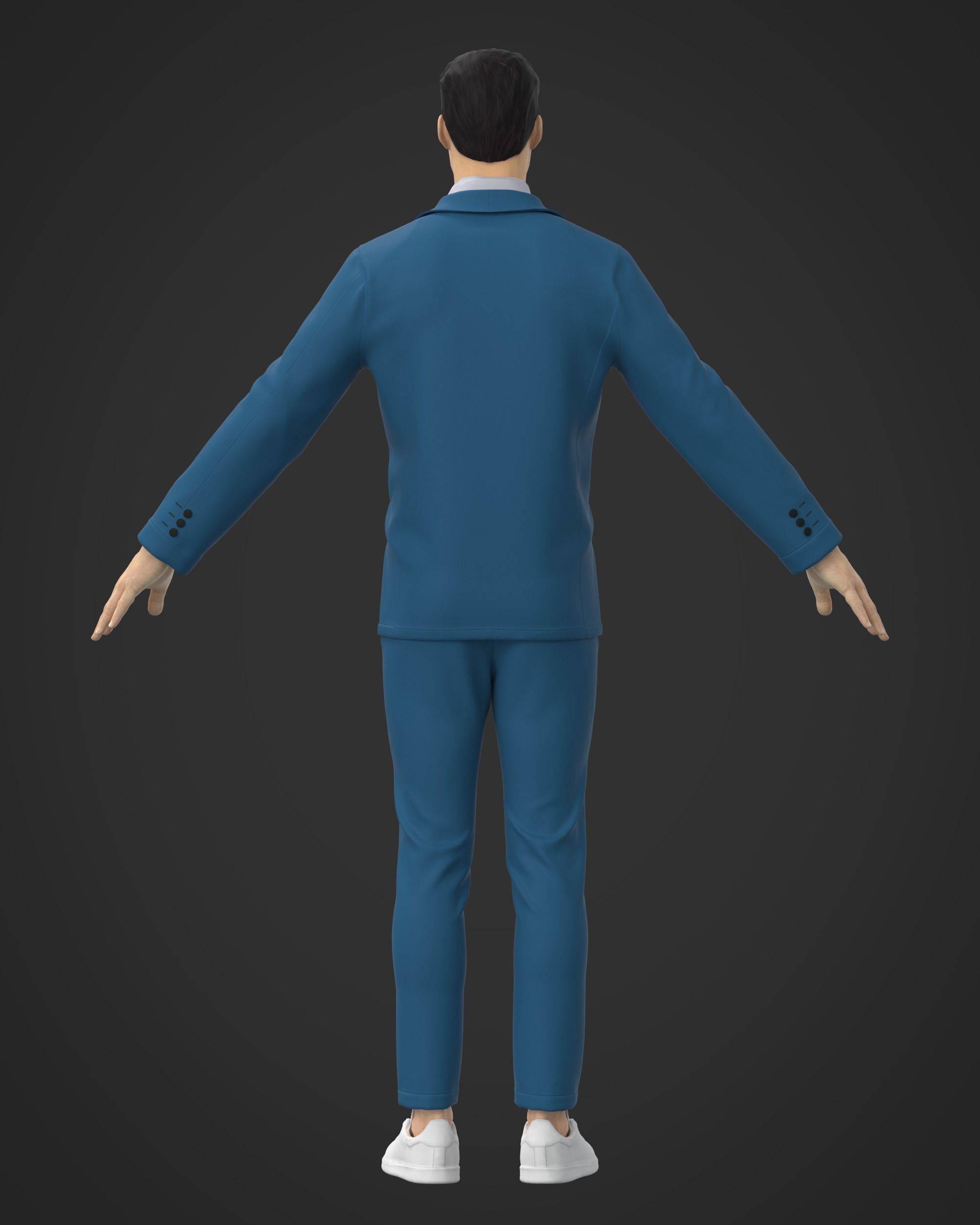 5 Men Outfit 3D model | CGTrader