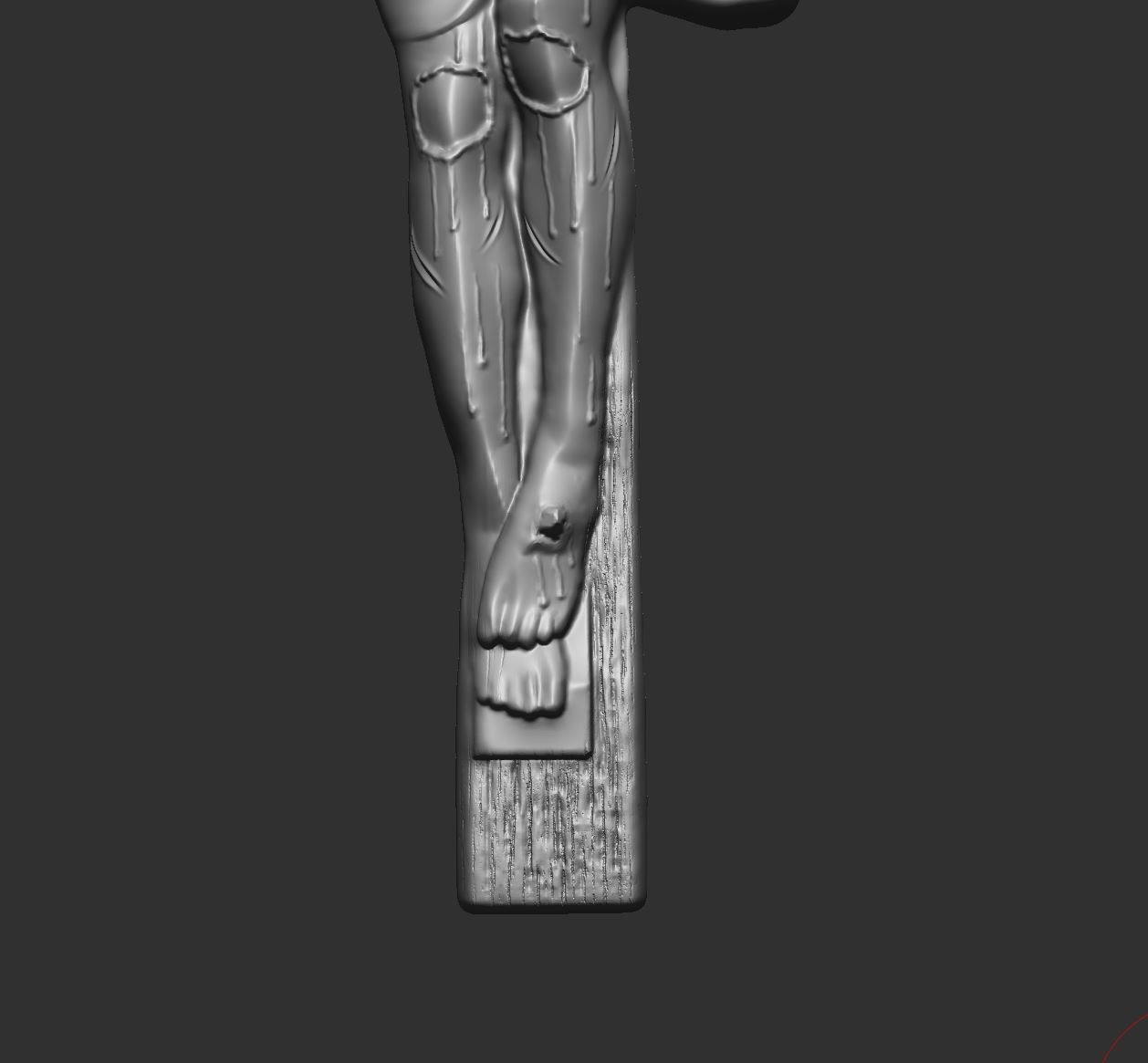 Jesus in the cross 3d printable STL file 3D model 3D printable | CGTrader