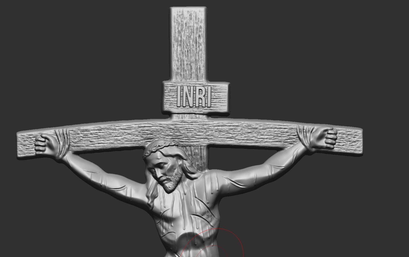 Jesus in the cross 3d printable STL file 3D model 3D printable | CGTrader