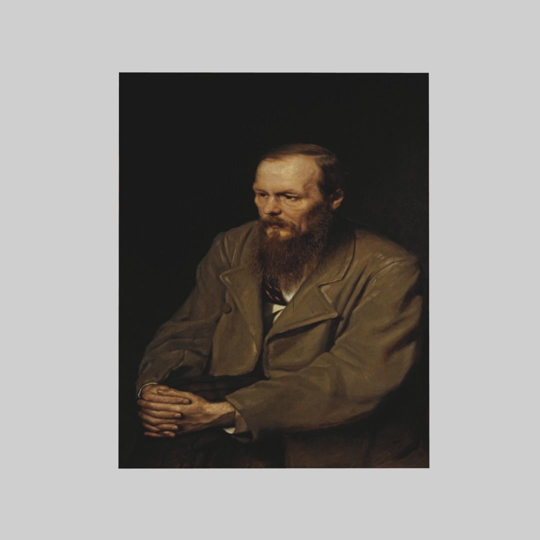3D model Fyodor Dostoevsky portrait VR / AR / low-poly | CGTrader