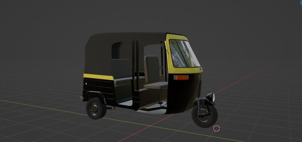 3D model AUTO RICKSHAW 3D MODEL VR / AR / low-poly | CGTrader