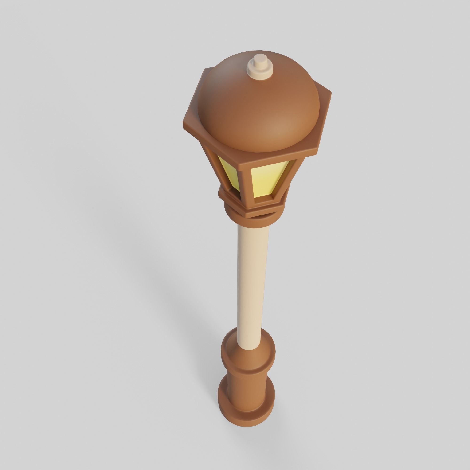 3D model Cartoon Street Light 2 VR / AR / low-poly | CGTrader