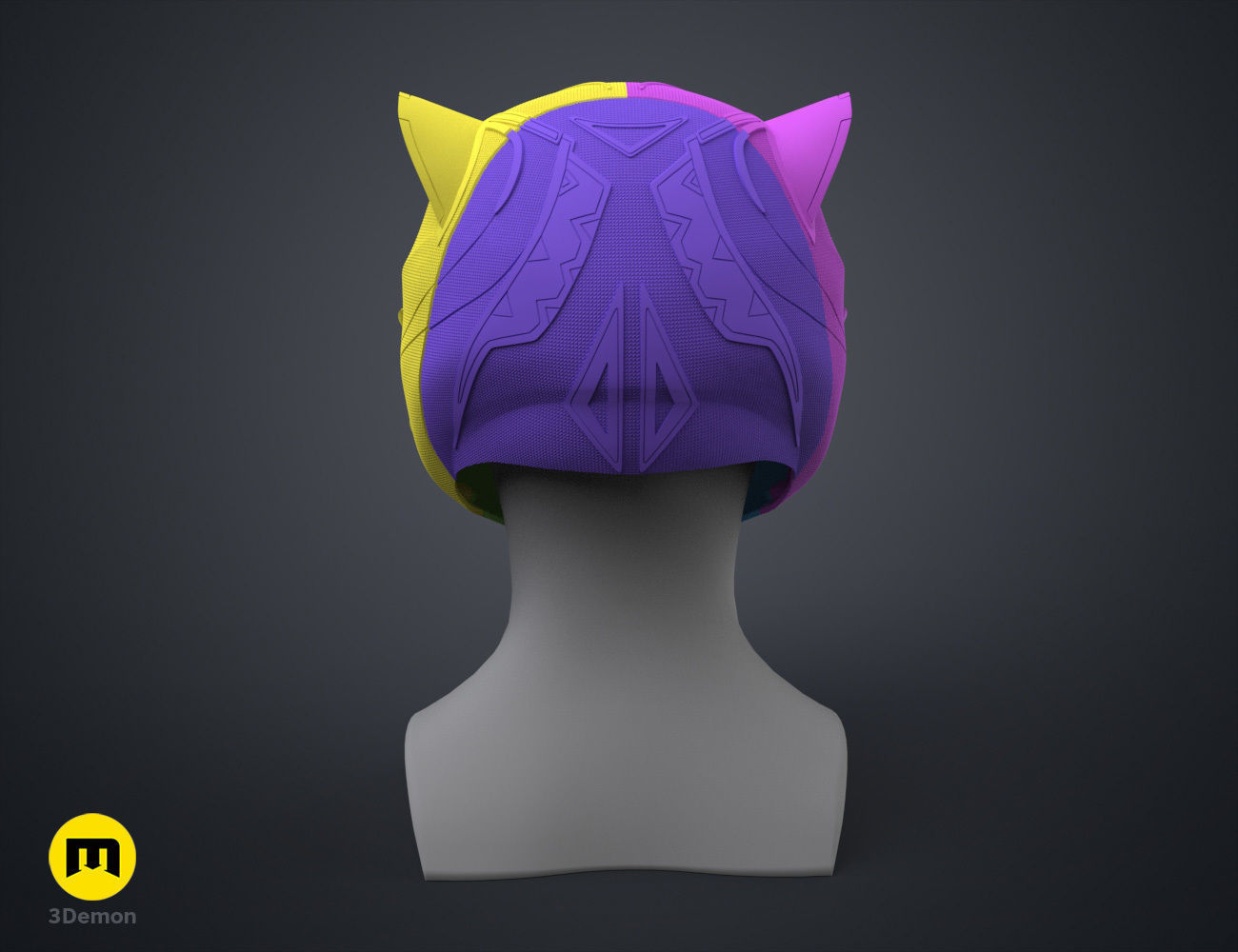 Queen Shuri Helmet - Black Panther Wakanda Forever 3D model 3D ...