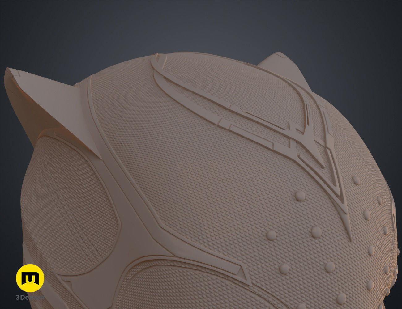 Queen Shuri Helmet - Black Panther Wakanda Forever 3D model 3D ...