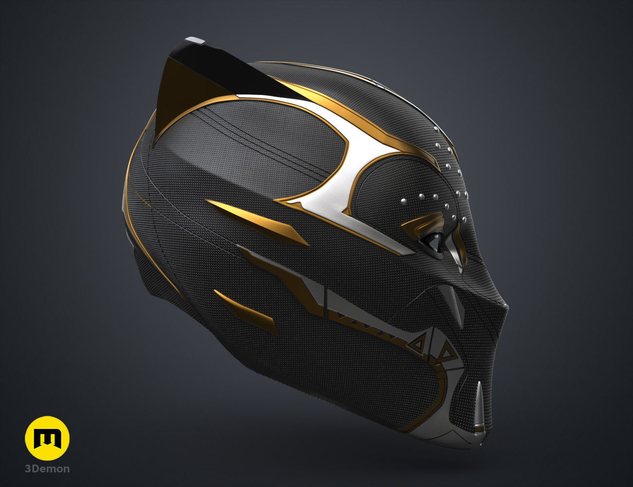 Queen Shuri Helmet - Black Panther Wakanda Forever 3D model 3D ...