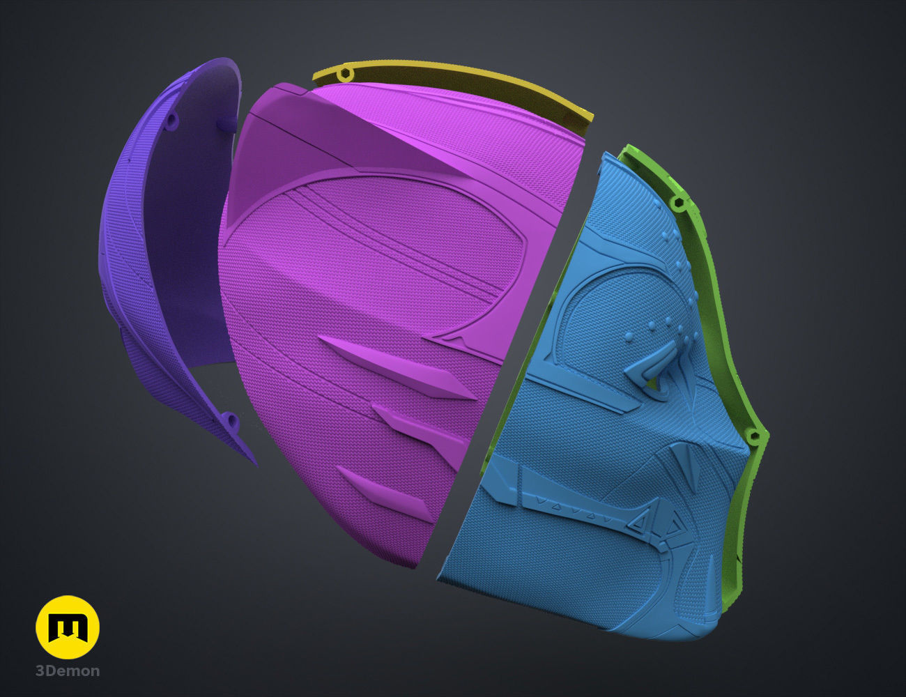 Queen Shuri Helmet - Black Panther Wakanda Forever 3D model 3D ...