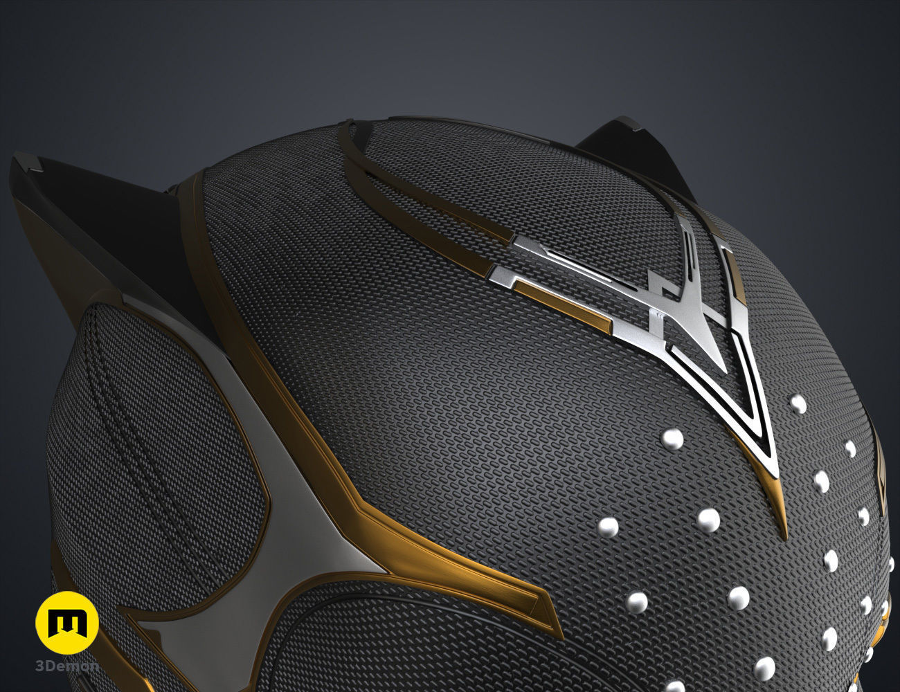 Queen Shuri Helmet - Black Panther Wakanda Forever 3D model 3D ...