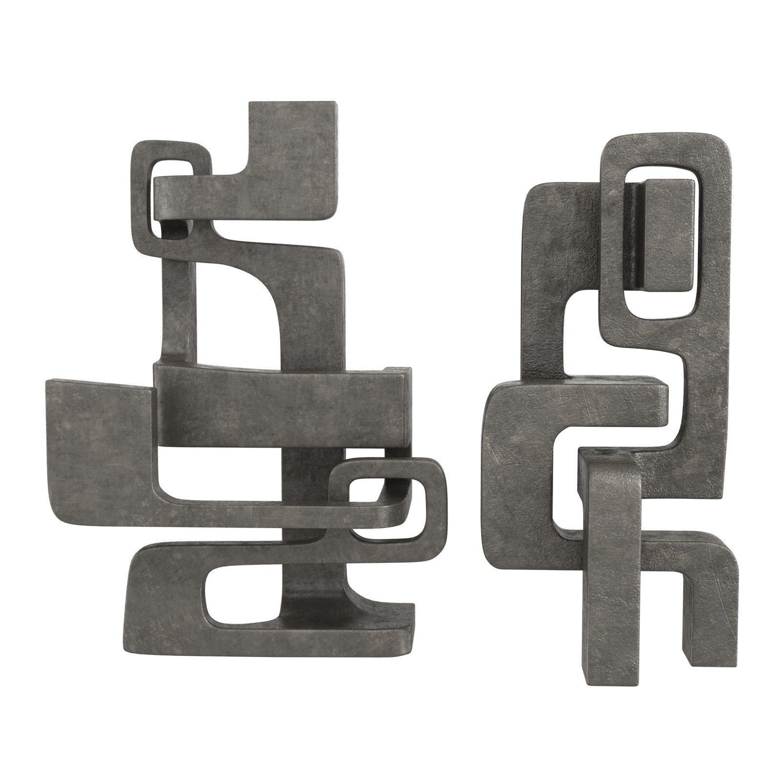 Keizo Sugitani sculptures Silent shadows 3D model | CGTrader