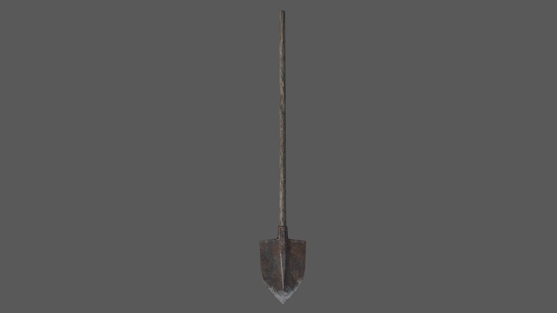 Spade 3D model | CGTrader
