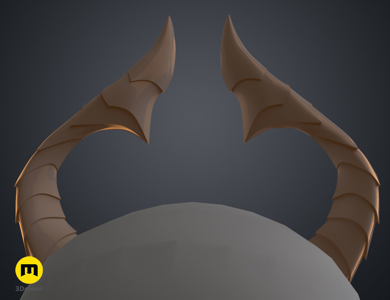 Bubis Horns - Virtual Youtuber 3D model 3D printable | CGTrader