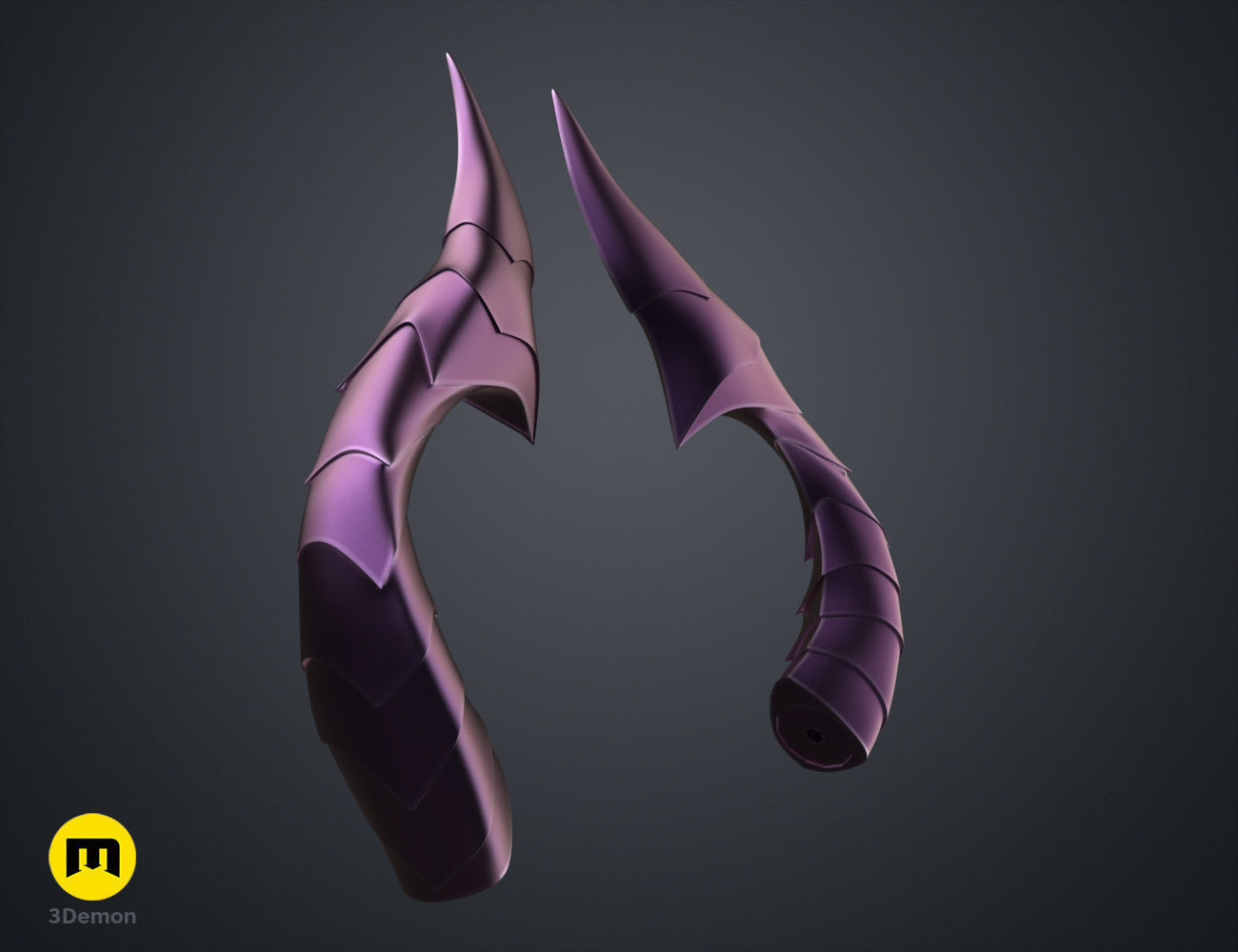 Bubis Horns - Virtual Youtuber 3D model 3D printable | CGTrader