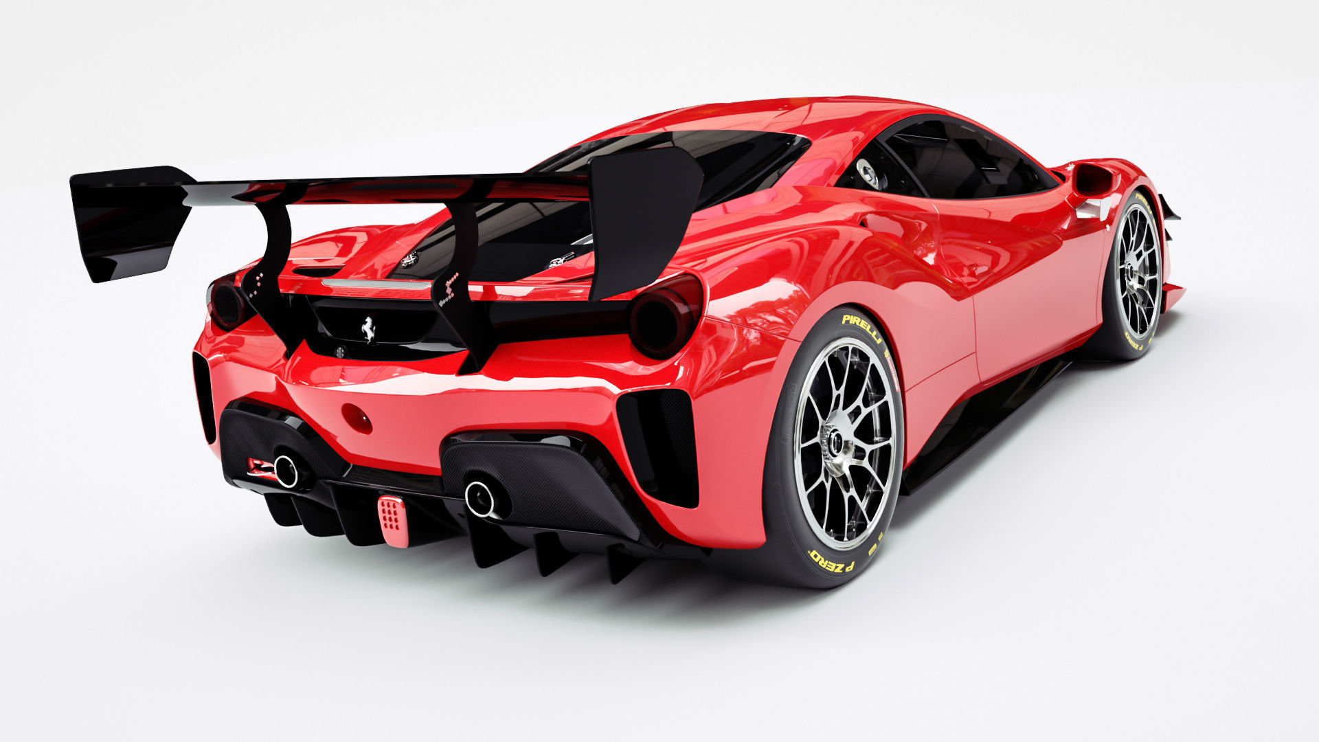 FERRARI 488 3D model | CGTrader