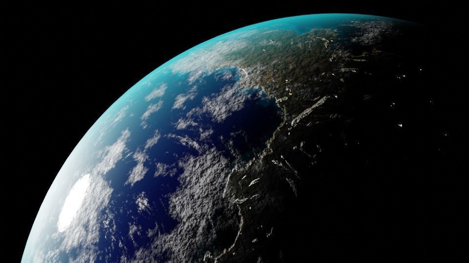 3D model Earth Unleashed- A Hyper-Realistic 3D Model of Earth VR / AR ...