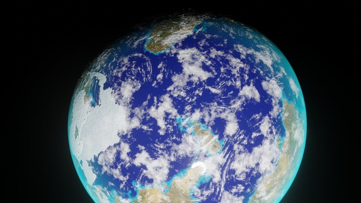 3D model Earth Unleashed- A Hyper-Realistic 3D Model of Earth VR / AR ...