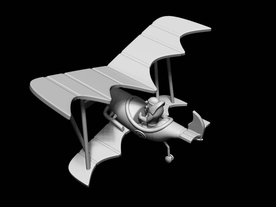 Wacky Racers Hanna Barbara 3D DIGITAL DOWNLOAD FILE 3D model 3D ...