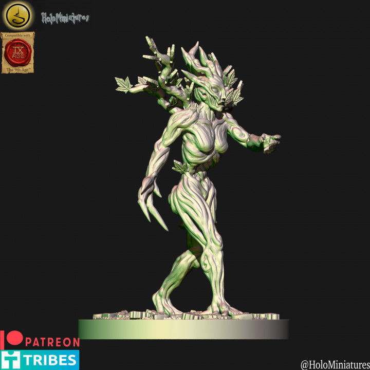 Wood elf Dryad Unit 3D model 3D printable | CGTrader