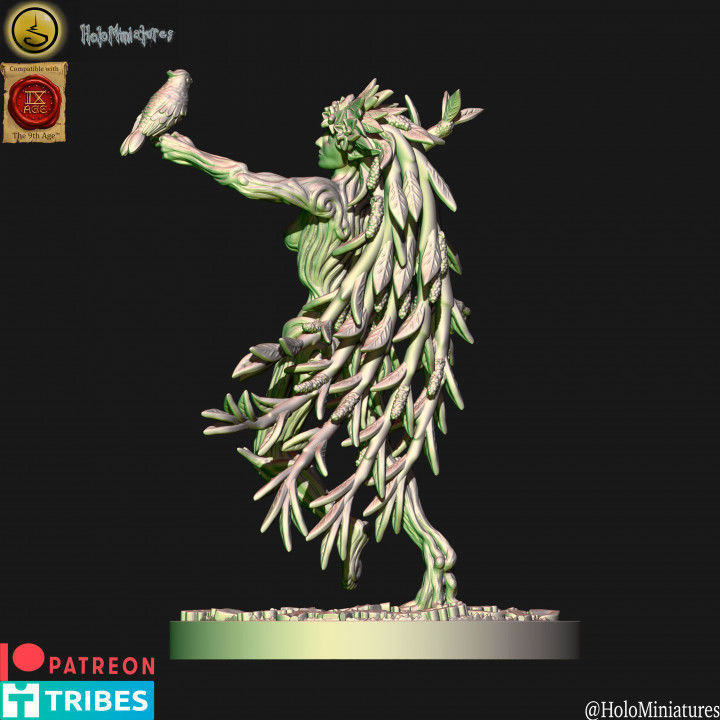 Wood elf Dryad Unit 3D model 3D printable | CGTrader