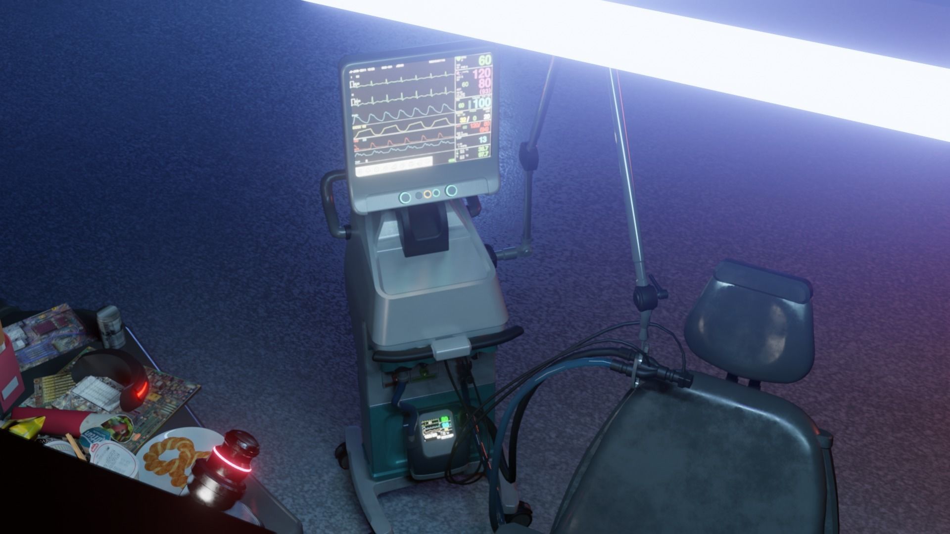 Cyberpunk Hacker Room 3D model | CGTrader