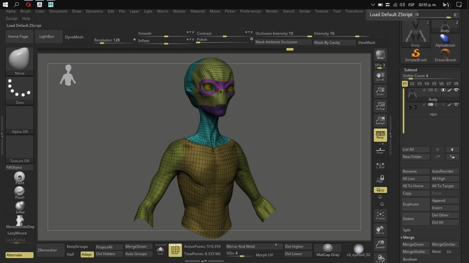 3D model Creature VR / AR / low-poly | CGTrader