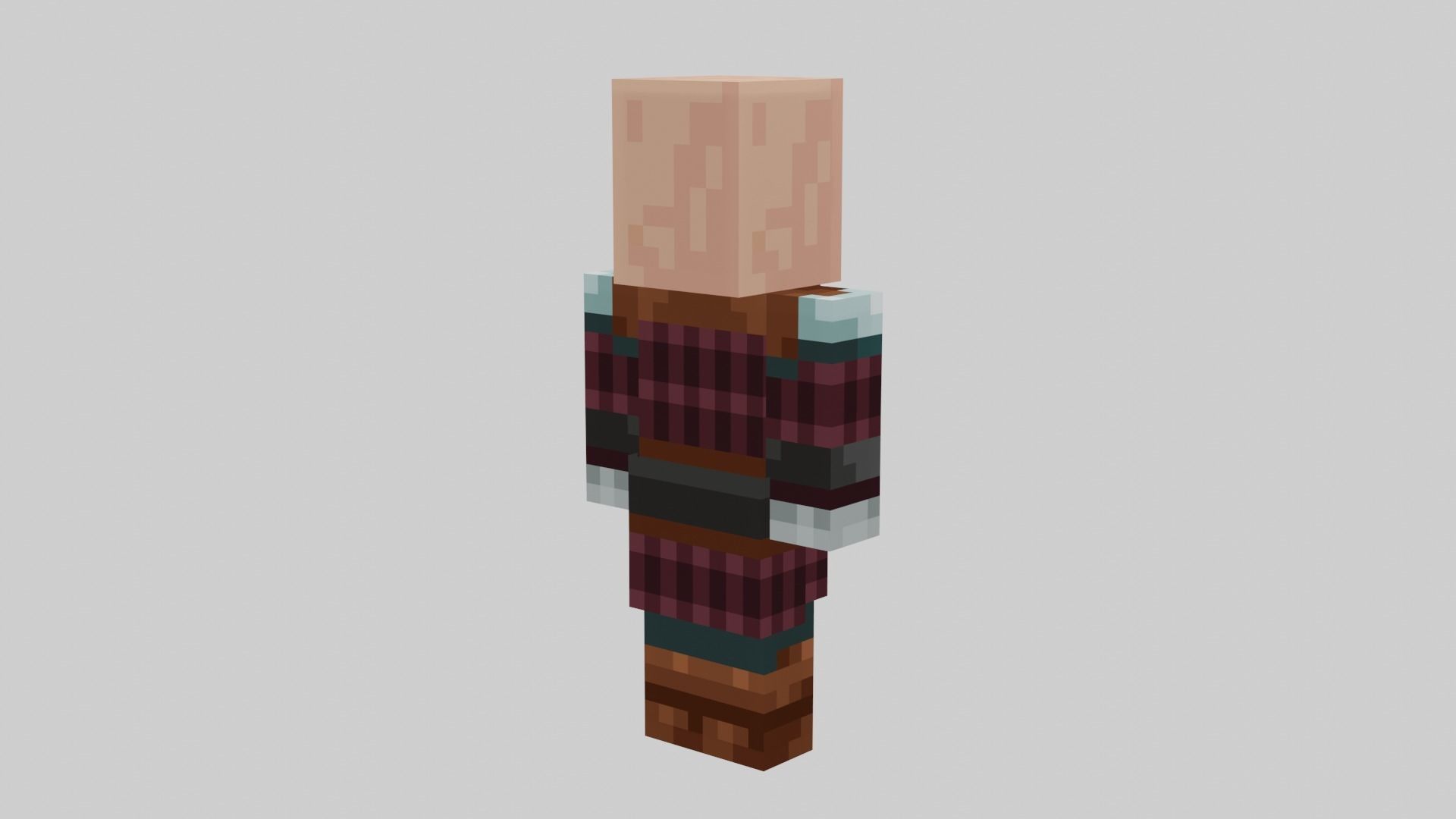 3D model Minecraft Pillager VR / AR / low-poly | CGTrader