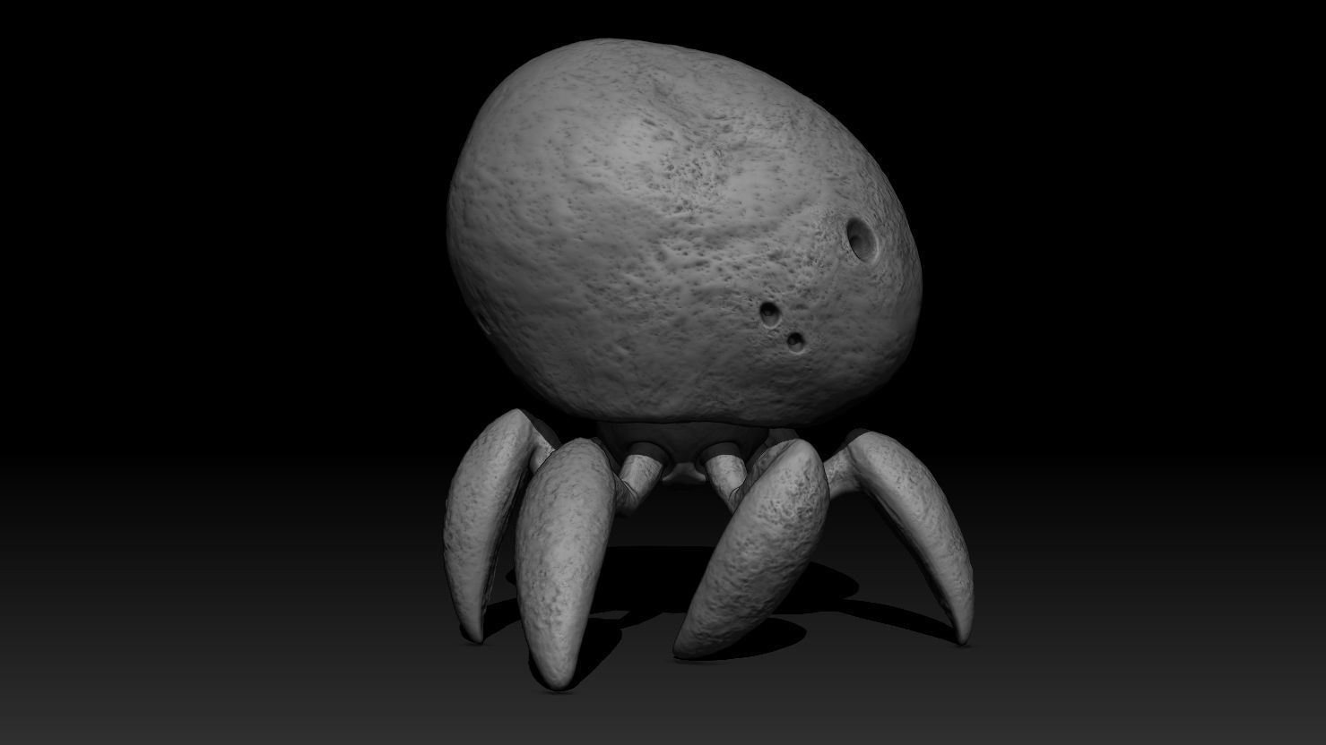 3D PRINTABLE CRAB ROCK ROUND AND SORGAN FROG CROUCH MANDALORIAN 3D ...