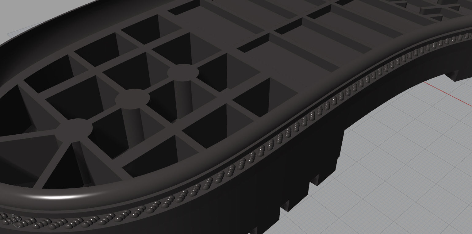 Boot sole 3D model 3D printable | CGTrader